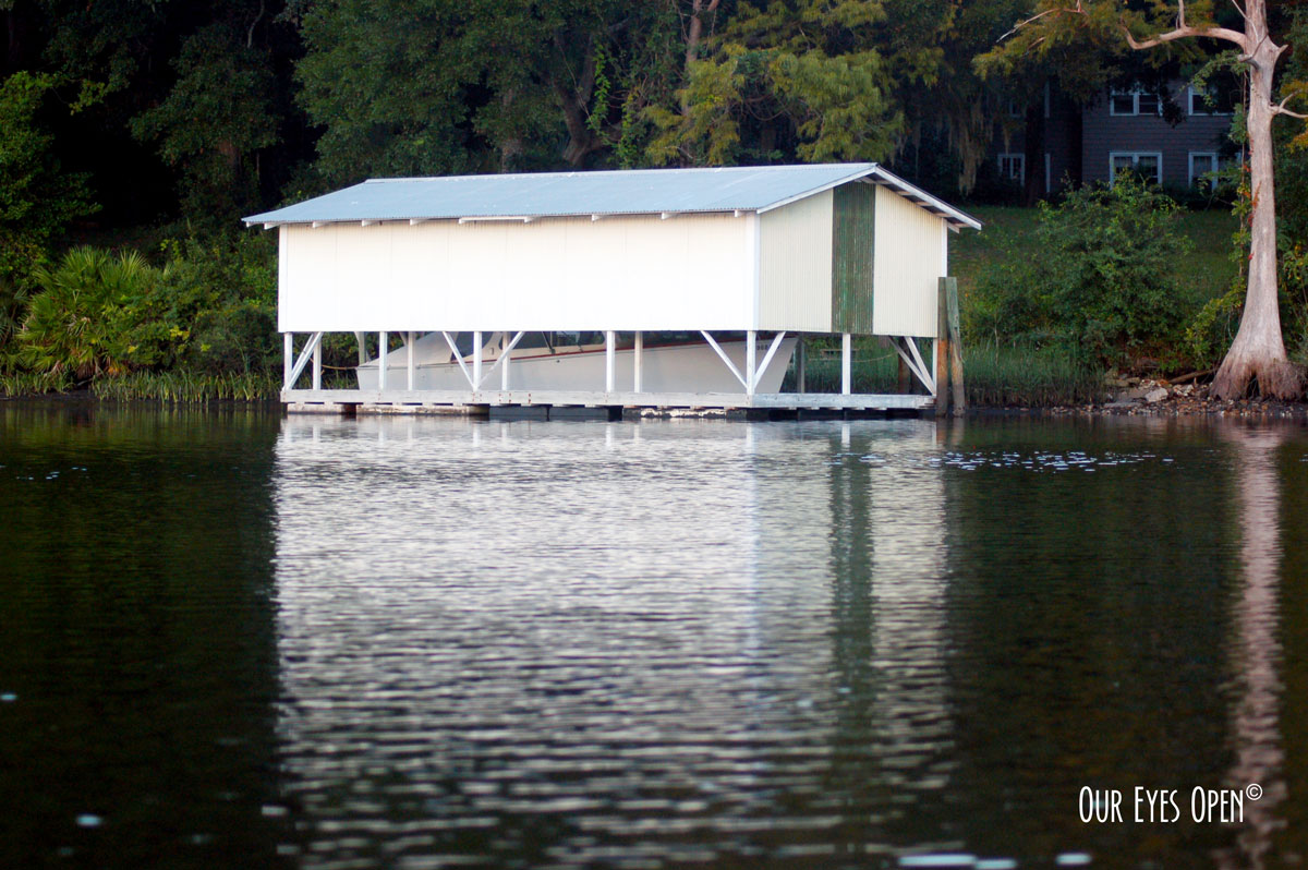 Water Water Everywhere – Boat Shed – Our Eyes Open